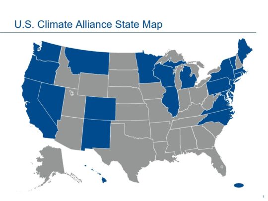 What's New with Regs: U.S. Climate Alliance and CARB